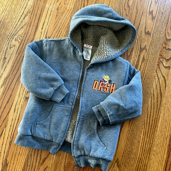 Disney | Jackets & Coats | Disney Dash The Incredibles Hooded Jacket ...